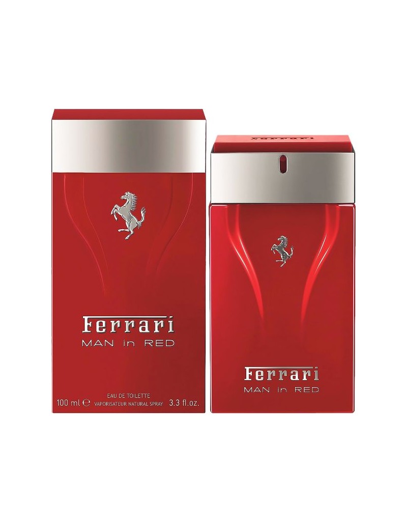 Perfume Ferrari Man In Red Eau de Toilette Masculino 100ML